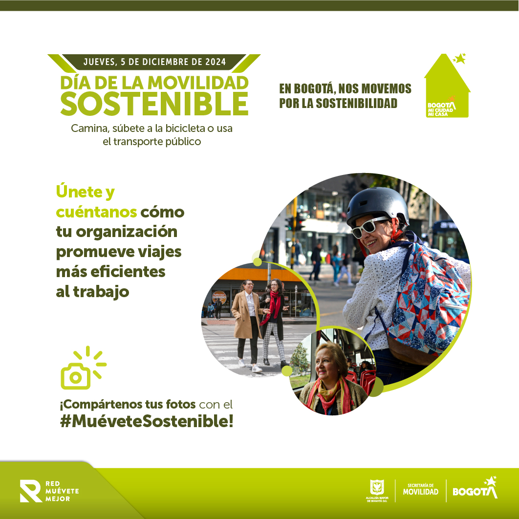 DÍA DE LA MOVILIDAD SOSTENIBLE - DICIEMBRE 2024 | Sistema de Gestión Ambiental